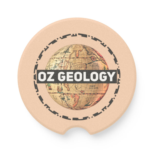 Official OzGeology Soapstone Car Coaster – Absorbent & Durable